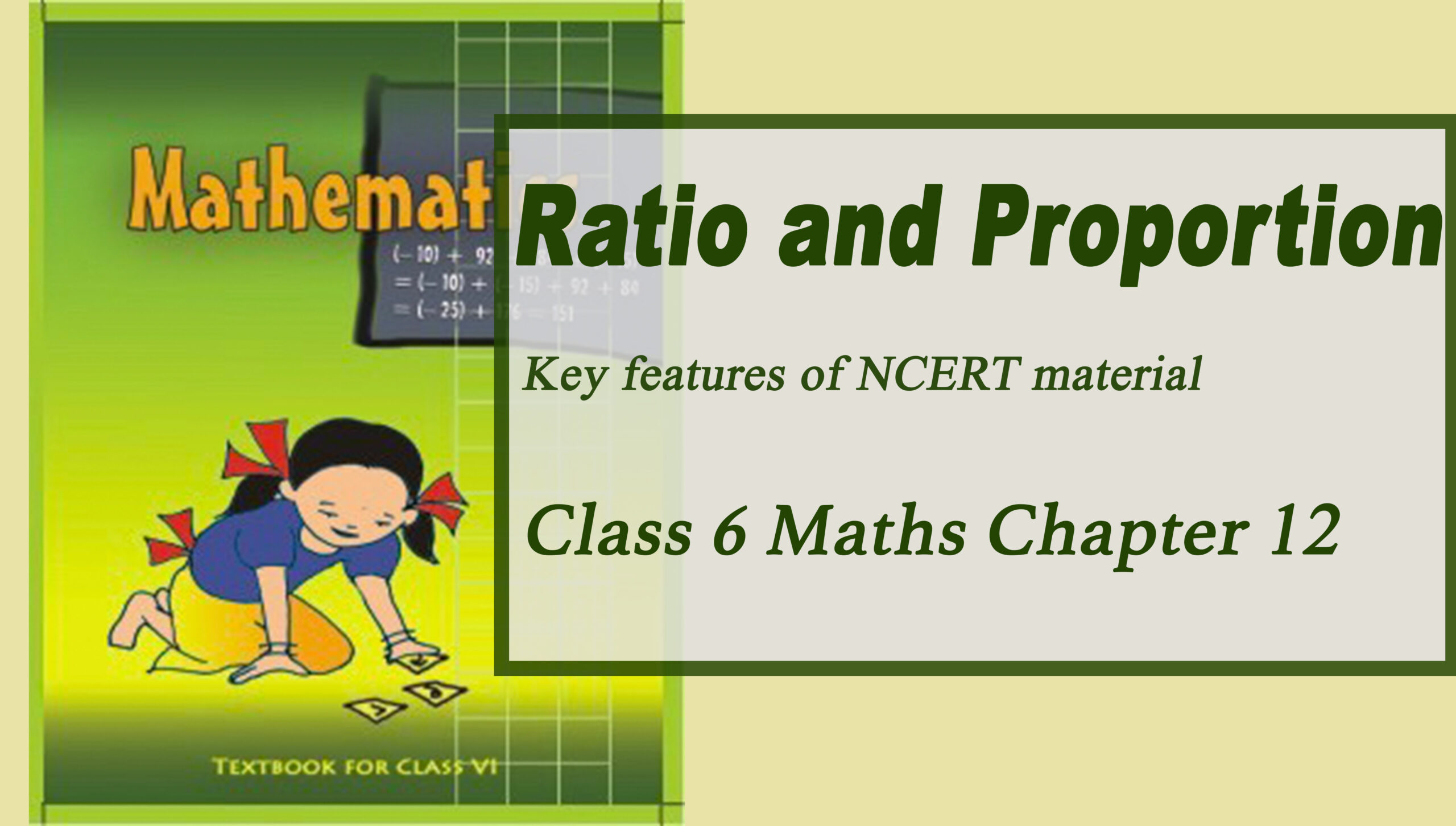 Ratio And Proportion Class 6 Maths NCERT Chapter 12 Reeii Education Ratio And Proportion Class 6 Maths NCERT Chapter 12 Reeii Education
